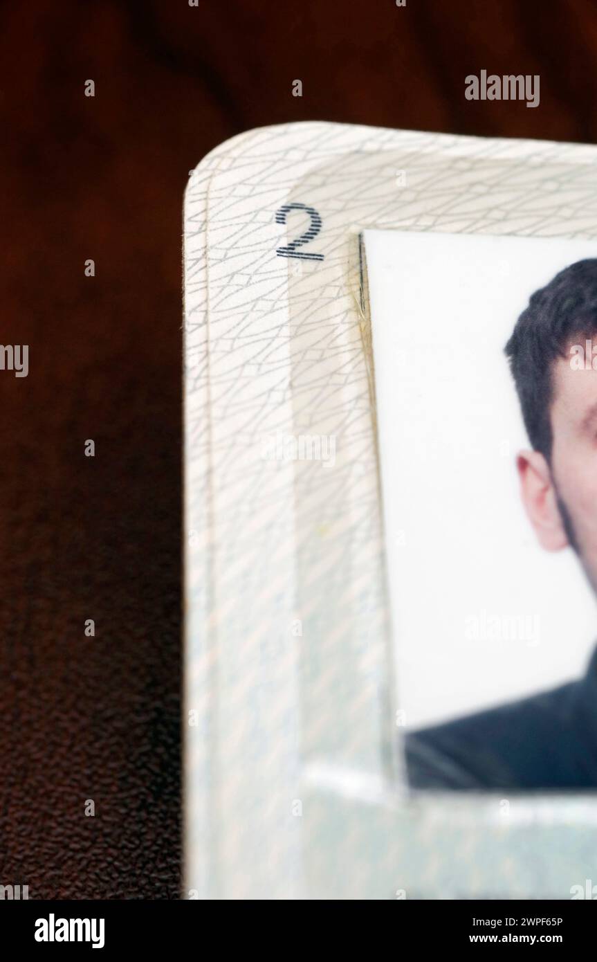 Passport photo page hi-res stock photography and images - Alamy