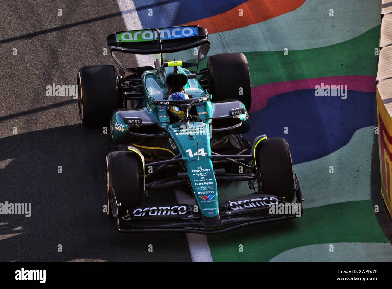 Jeddah, Saudi Arabia. 07th Mar, 2024. Fernando Alonso (ESP) Aston ...