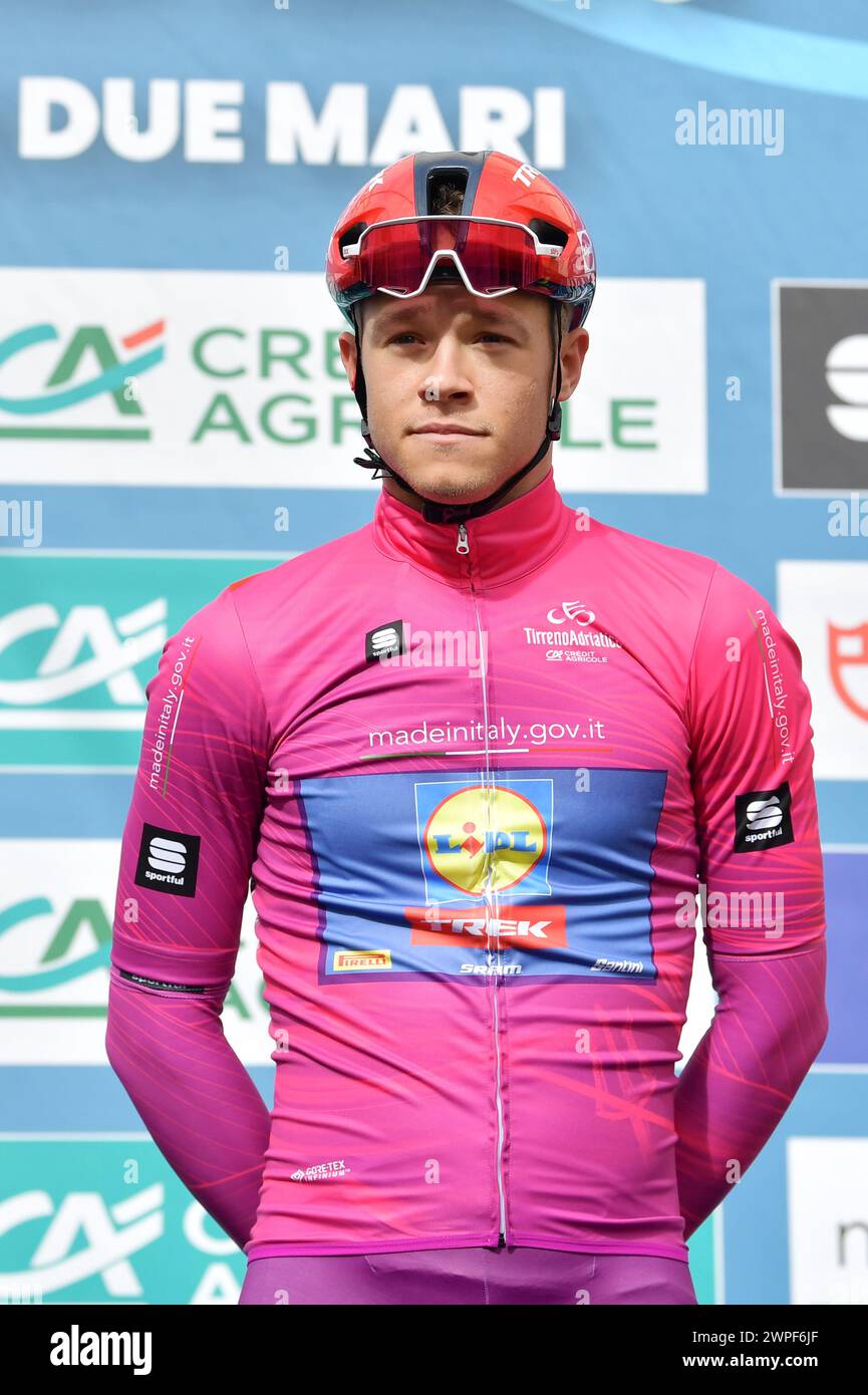 Giulianova, Italy. 07th Mar, 2024. Jonathan Milan (Ita - Team Lidl Trek ...