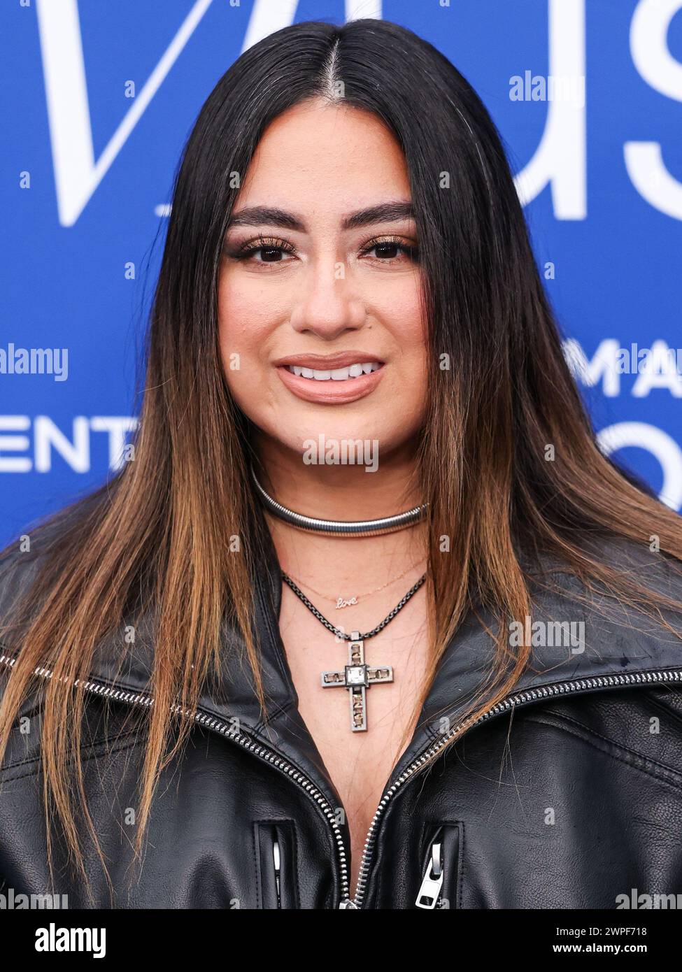 INGLEWOOD, LOS ANGELES, CALIFORNIA, USA - MARCH 06: Ally Brooke wearing ...