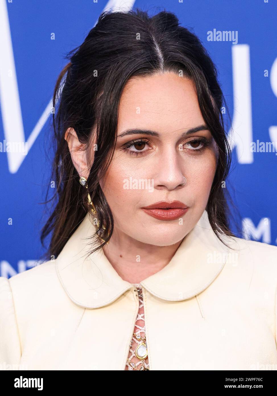 INGLEWOOD, LOS ANGELES, CALIFORNIA, USA - MARCH 06: Bea Miller arrives ...