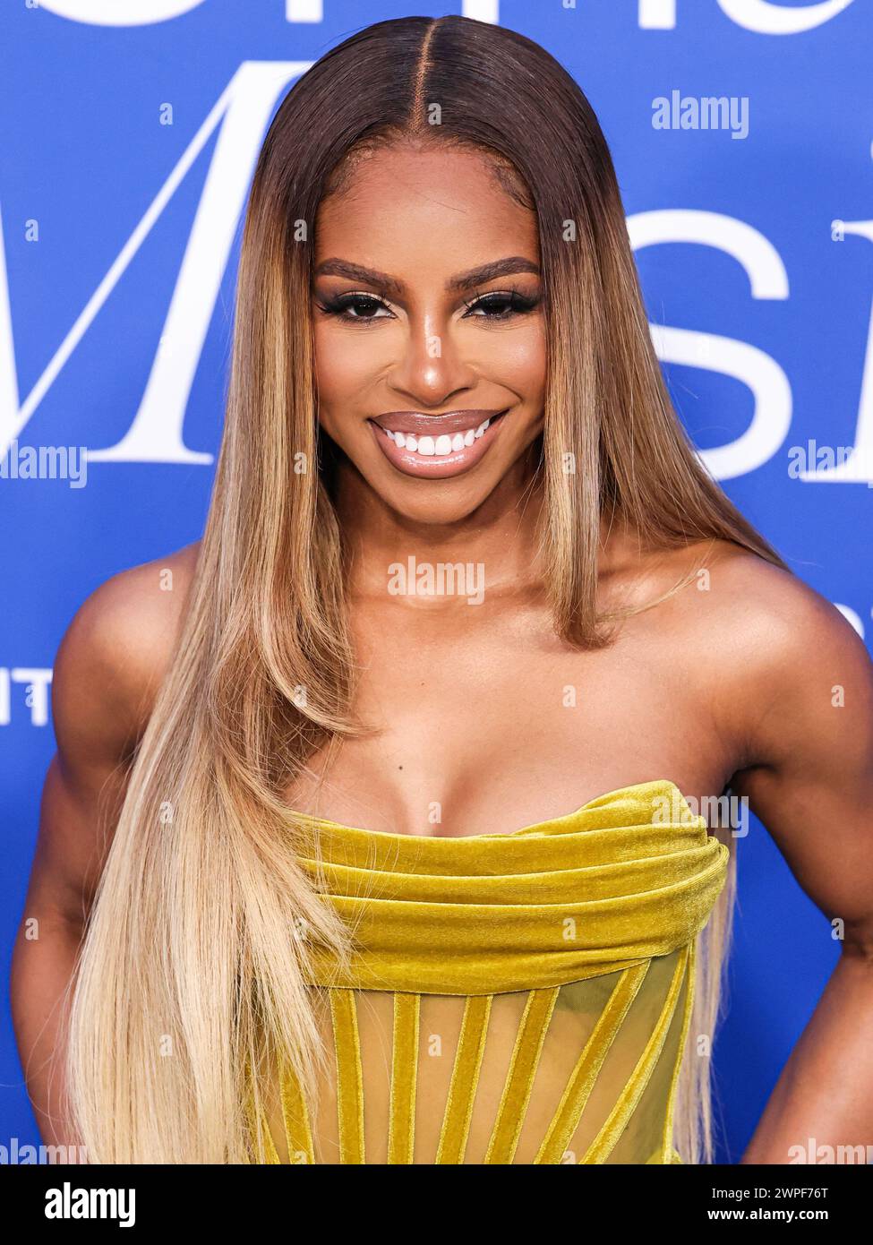 INGLEWOOD, LOS ANGELES, CALIFORNIA, USA - MARCH 06: Candiace Dillard ...