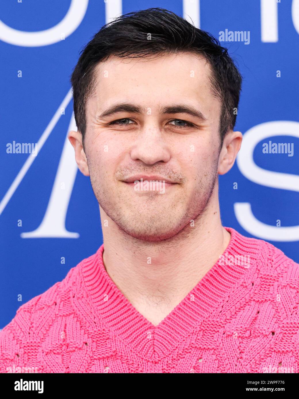 INGLEWOOD, LOS ANGELES, CALIFORNIA, USA - MARCH 06: Chris Olsen arrives ...