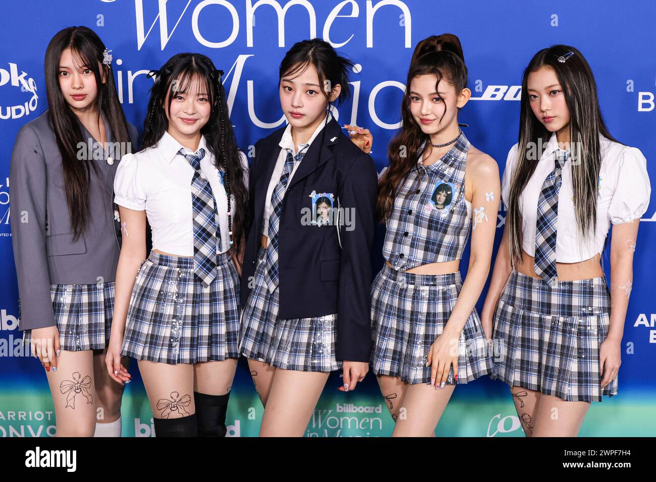 INGLEWOOD, LOS ANGELES, CALIFORNIA, USA - MARCH 06: Hyein, Hanni Pham ...