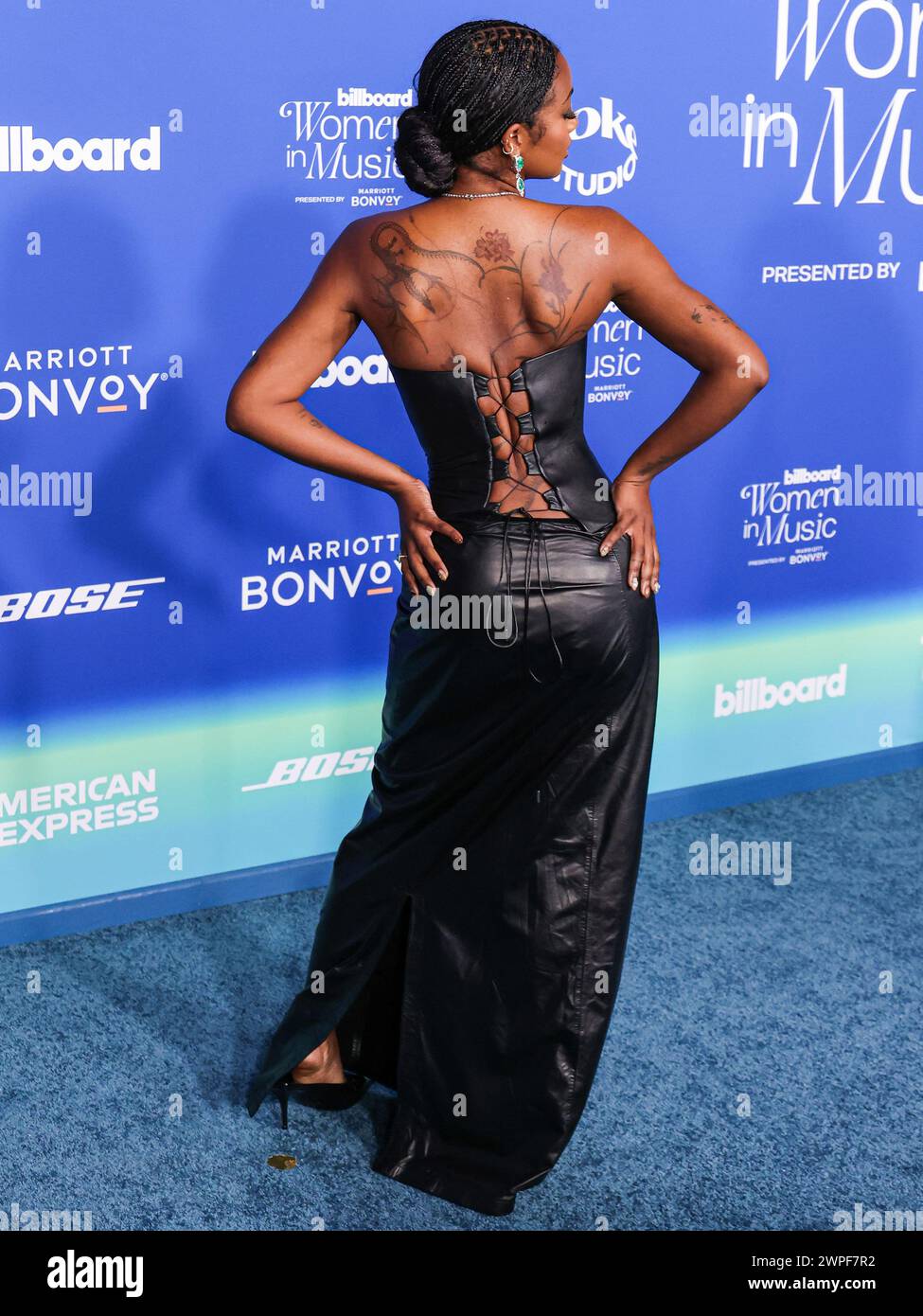 INGLEWOOD, LOS ANGELES, CALIFORNIA, USA - MARCH 06: Justine Skye ...