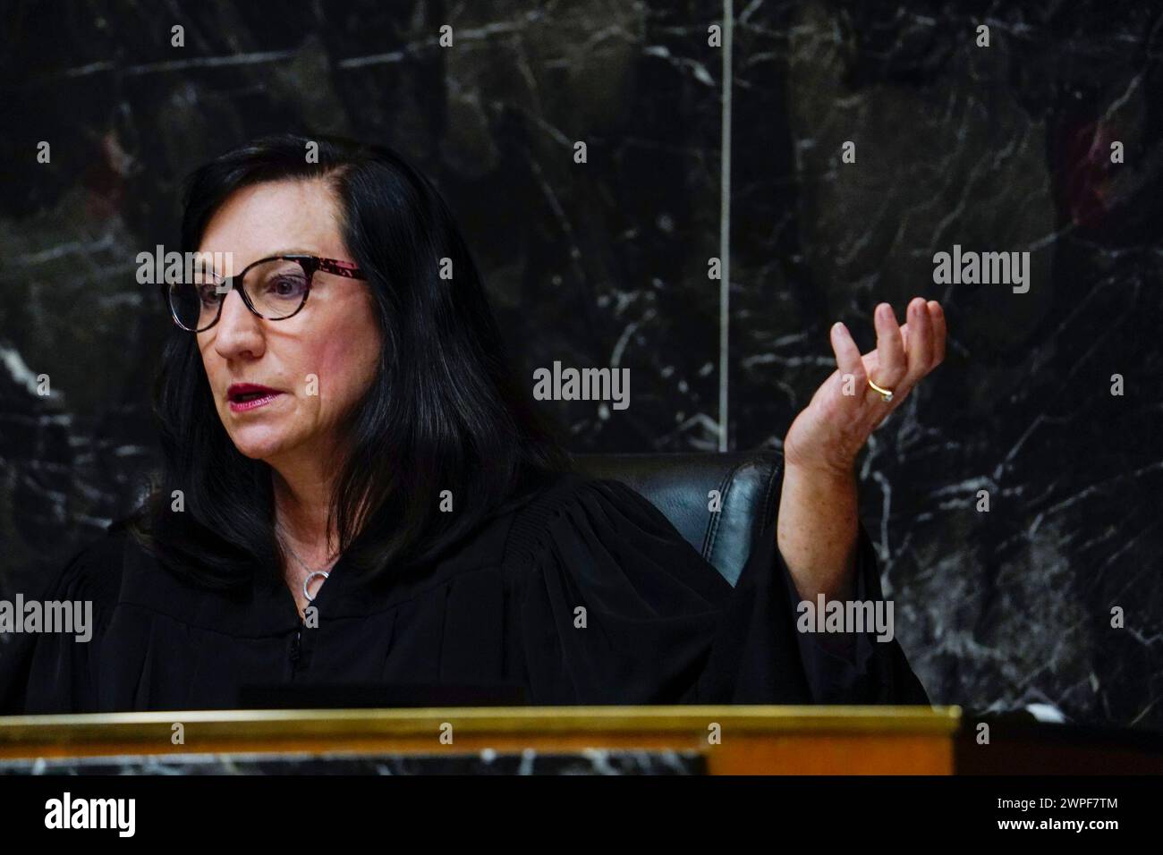 Oakland County judge Cheryl Matthews, addresses the validity of some ...