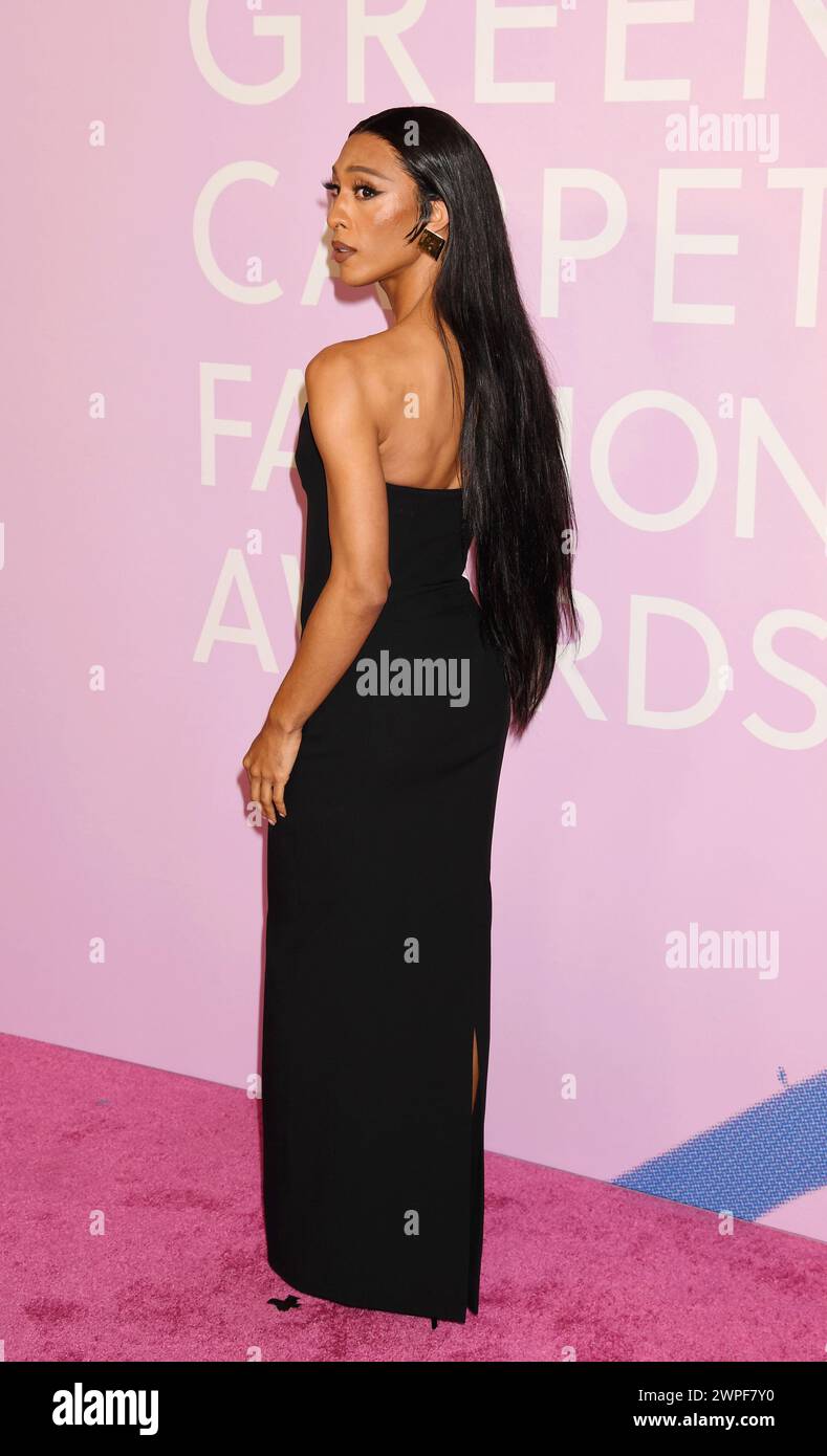 WEST HOLLYWOOD, CALIFORNIA - MARCH 06: Michaela Jaé Rodriguez attends ...