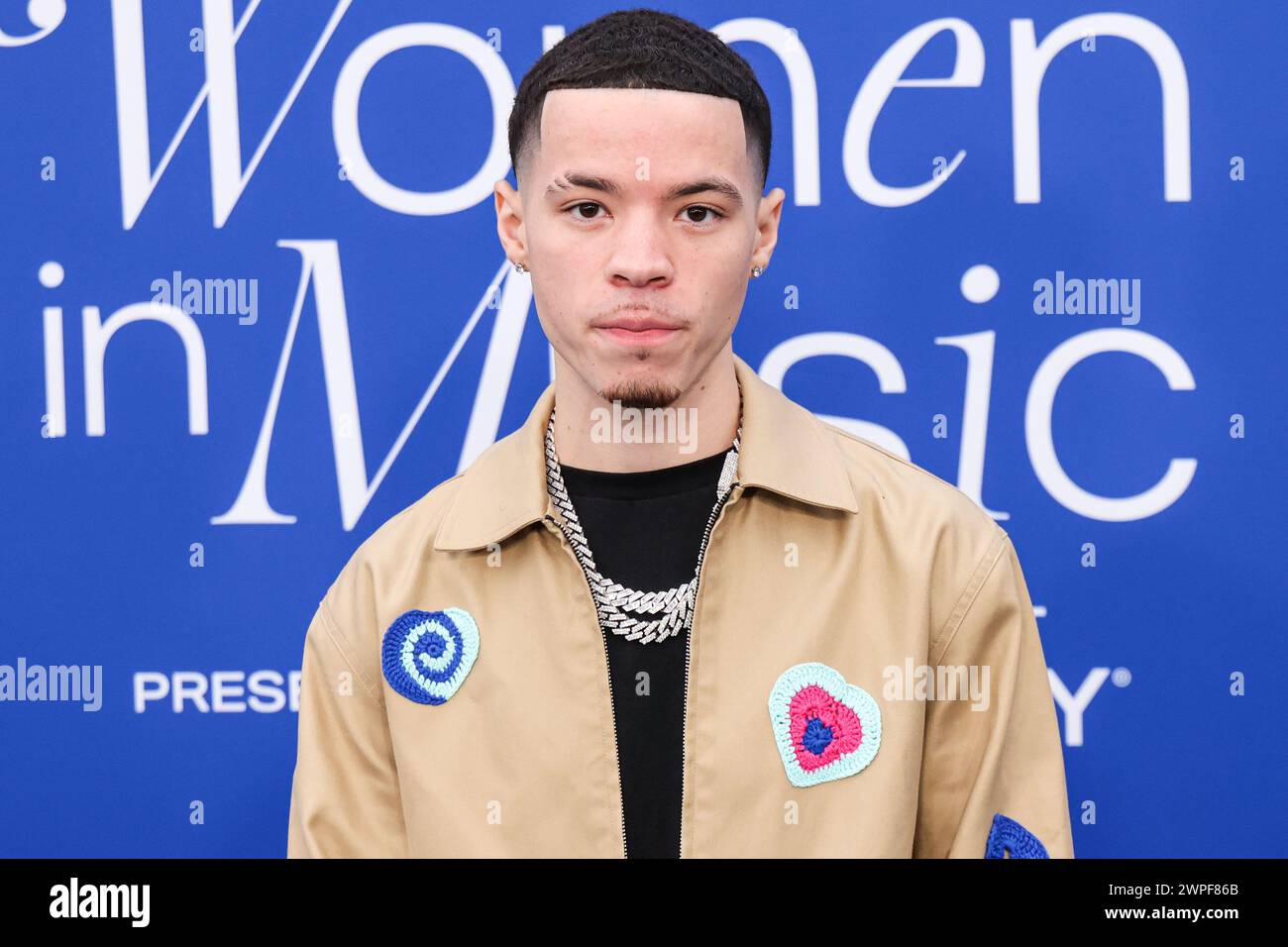 INGLEWOOD, LOS ANGELES, CALIFORNIA, USA - MARCH 06: Lil Mosey arrives ...