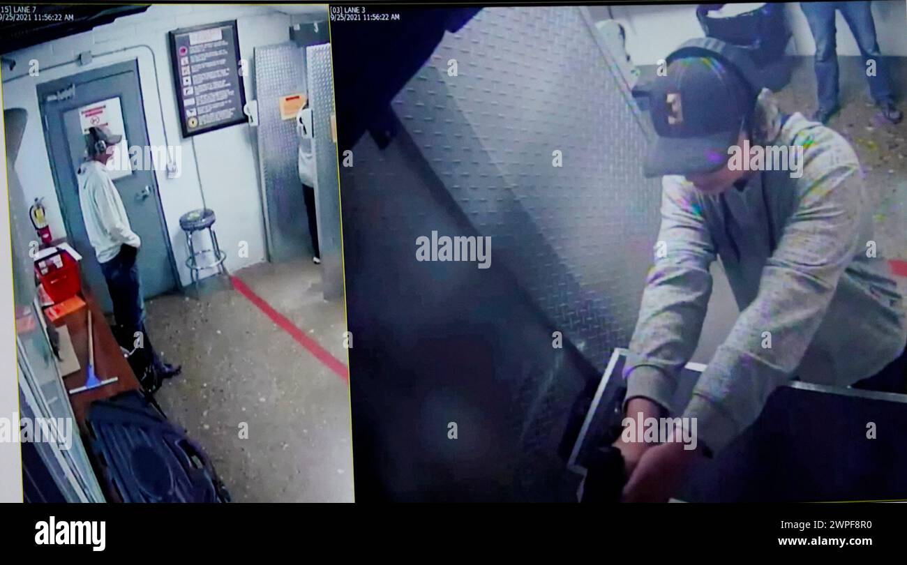 Assistant Oakland County Prosecutor Marc Keast presents photos to the ...