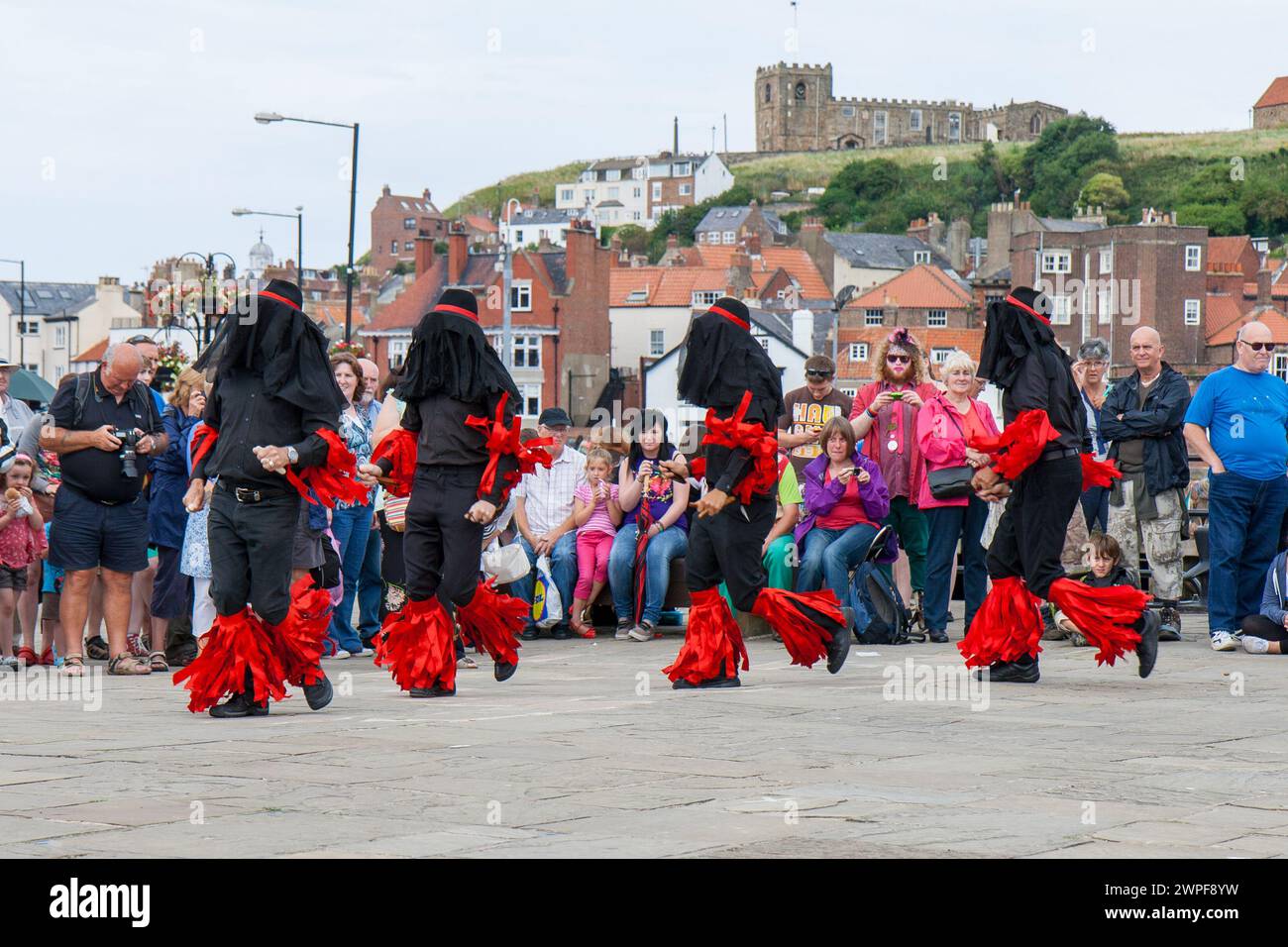 The Flag & Bone Gang at Whitby Folk Week Stock Photo - Alamy