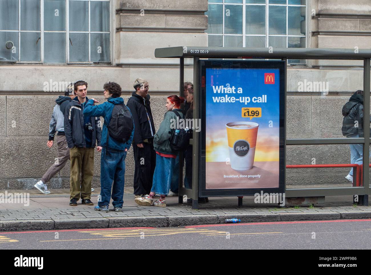 Mcdonalds bus advert hi-res stock photography and images - Alamy