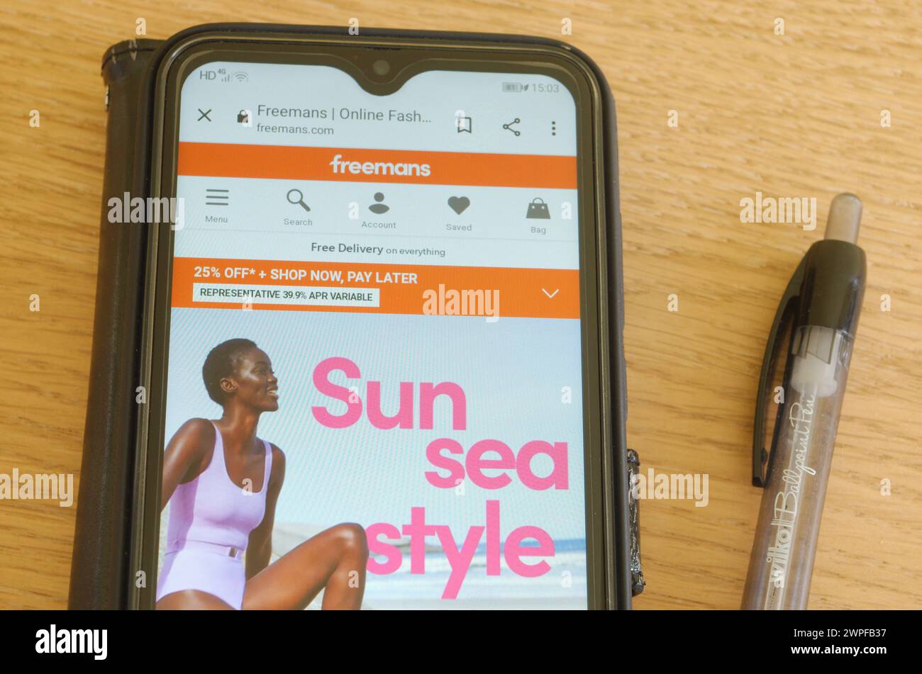 Freemans logo hi-res stock photography and images - Alamy