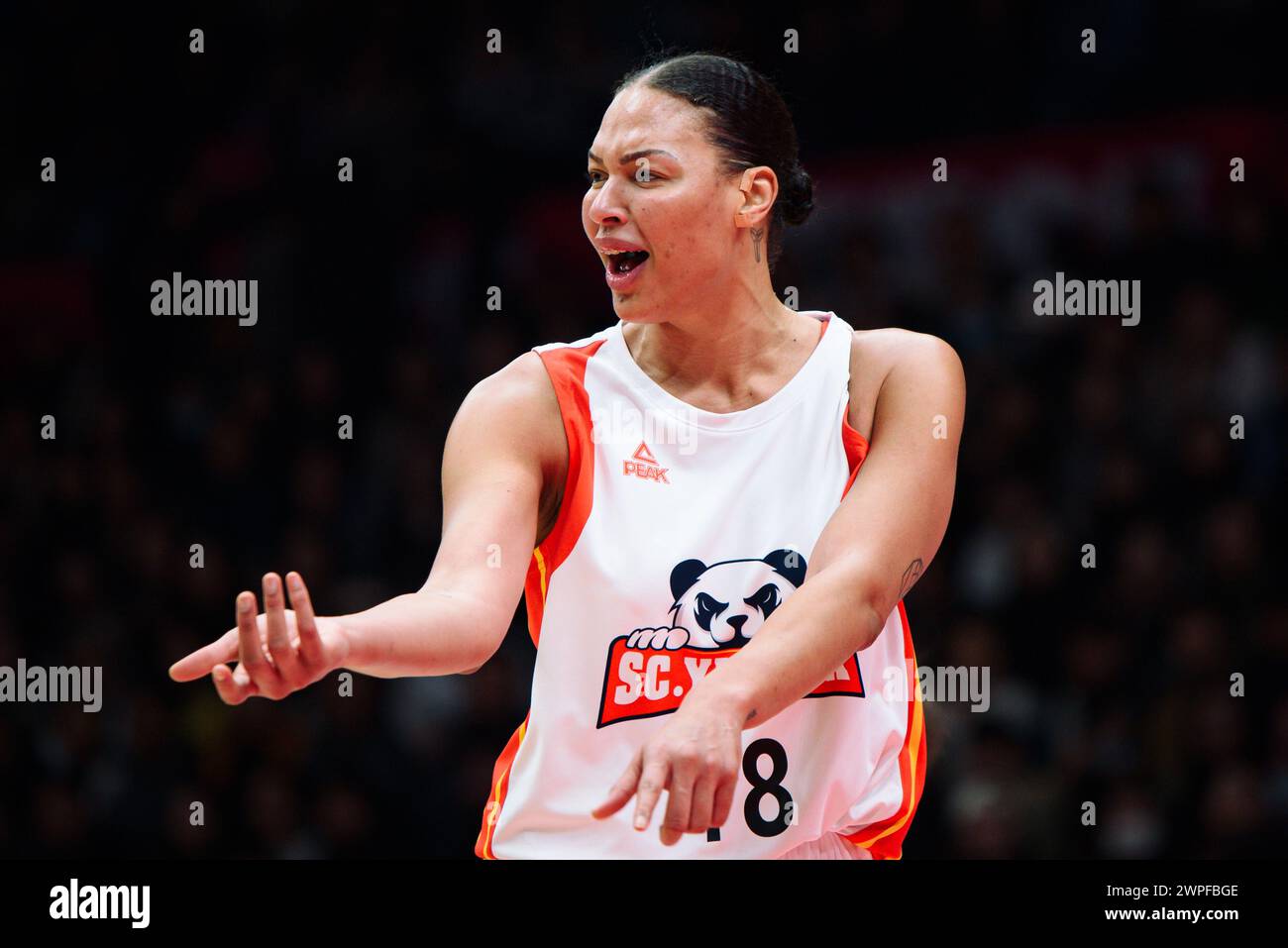 Chengdu, China. 7 March, 2024. The China's WCBA League - Sichuan vs ...