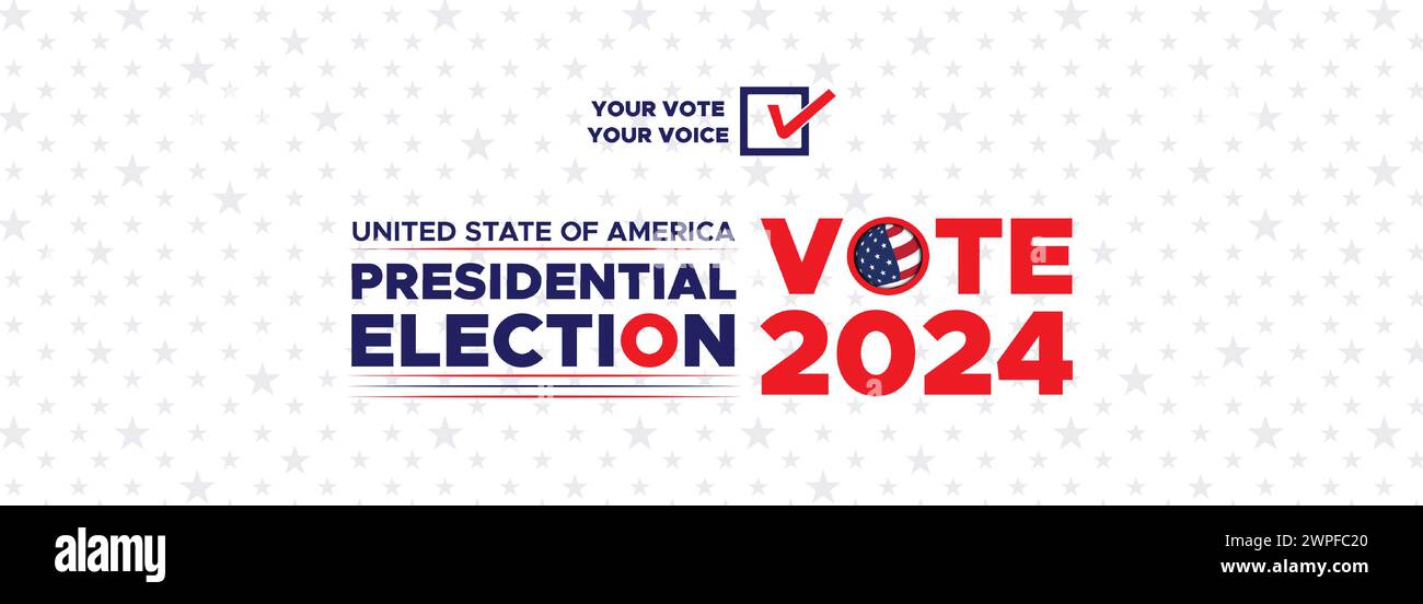 Presidential election day in the United States. Vote 2024. Election ...