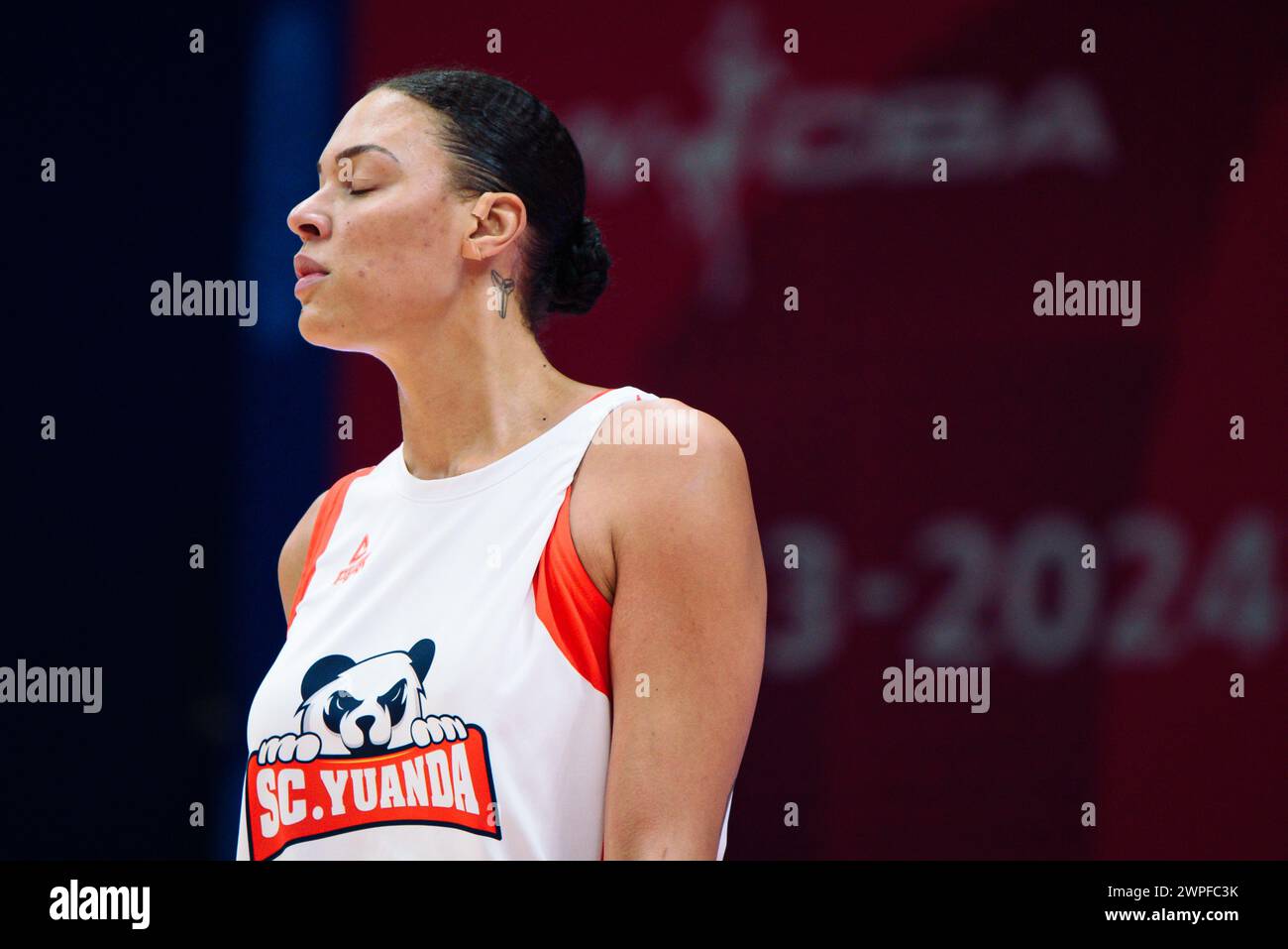 Chengdu, China. 7 March, 2024. The China's WCBA League - Sichuan vs ...