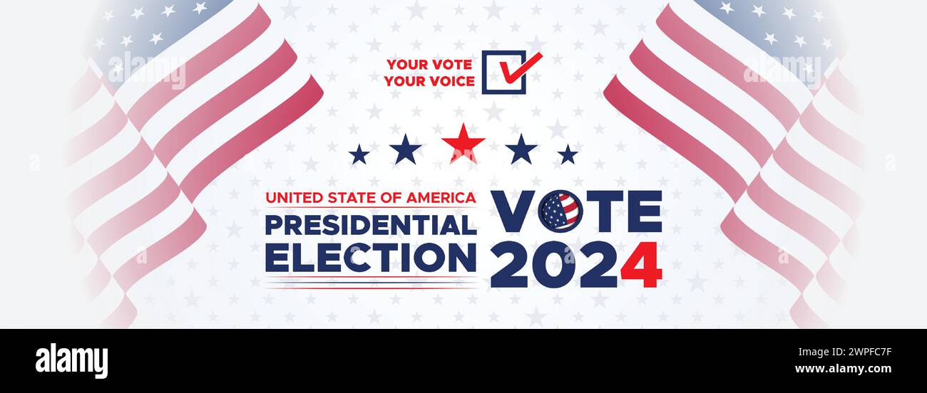 Presidential election day in the United States. Vote 2024. Election ...
