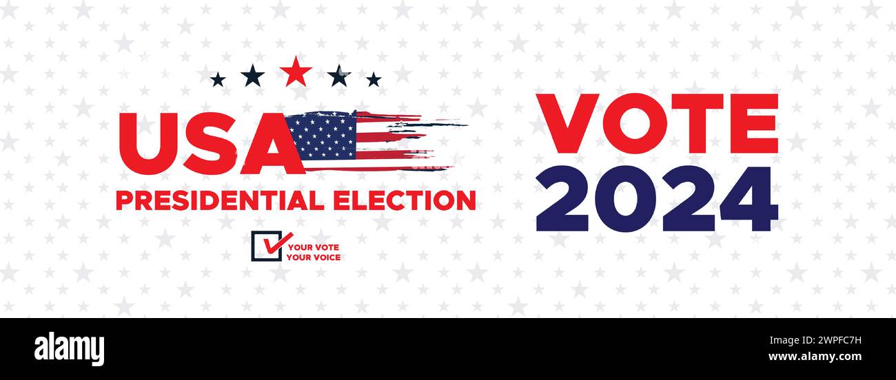 Presidential election day in the United States. Vote 2024. Election ...