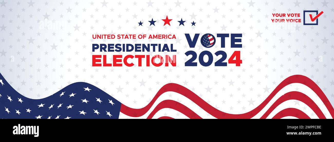Presidential election day in the United States. Vote 2024. Election ...