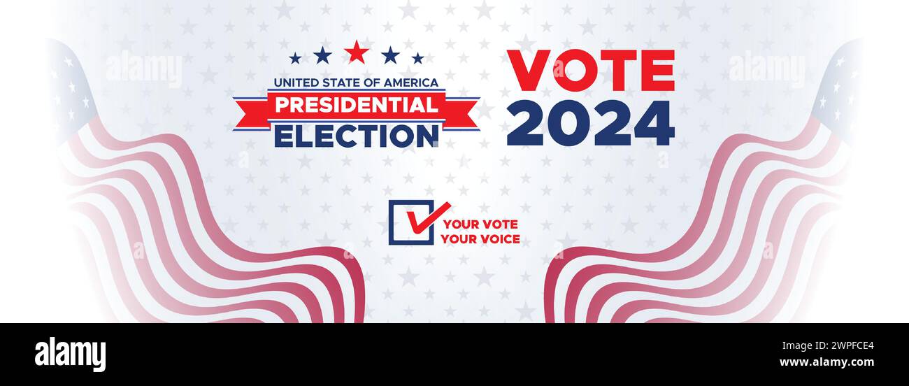Presidential election day in the United States. Vote 2024. Election ...