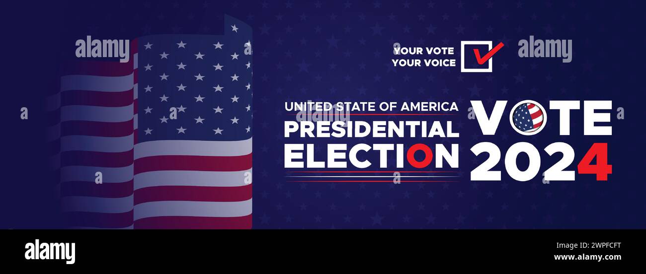 Presidential election day in the United States. Vote 2024. Election ...
