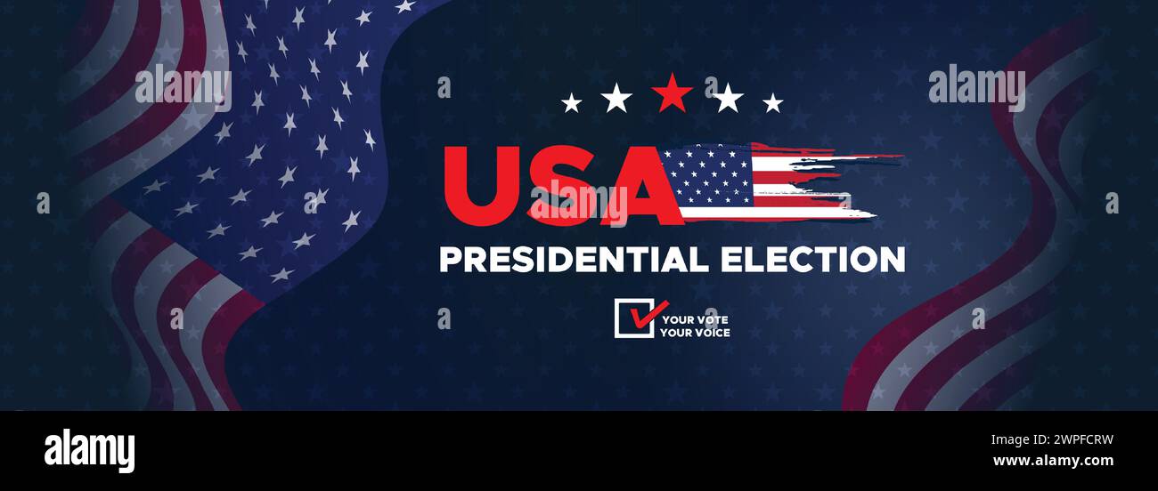 Presidential election day in the United States. Vote 2024. Election ...