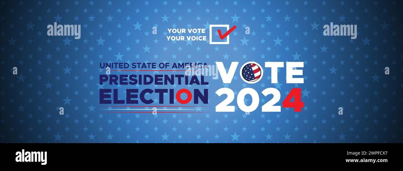 Presidential election day in the United States. Vote 2024. Election ...
