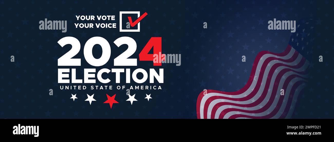 Presidential election day in the United States. Vote 2024. Election ...