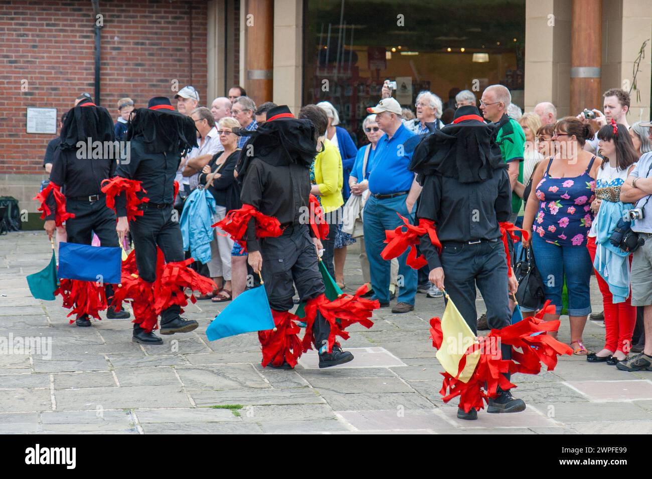 The Flag and Bone Gang at Whitby Folk Week Stock Photo - Alamy
