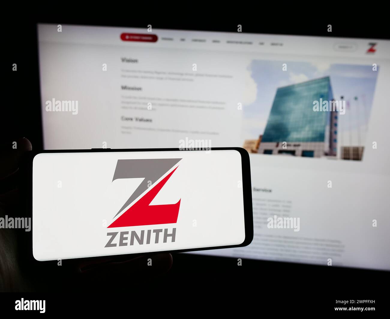 Zenith bank logo hi-res stock photography and images - Alamy