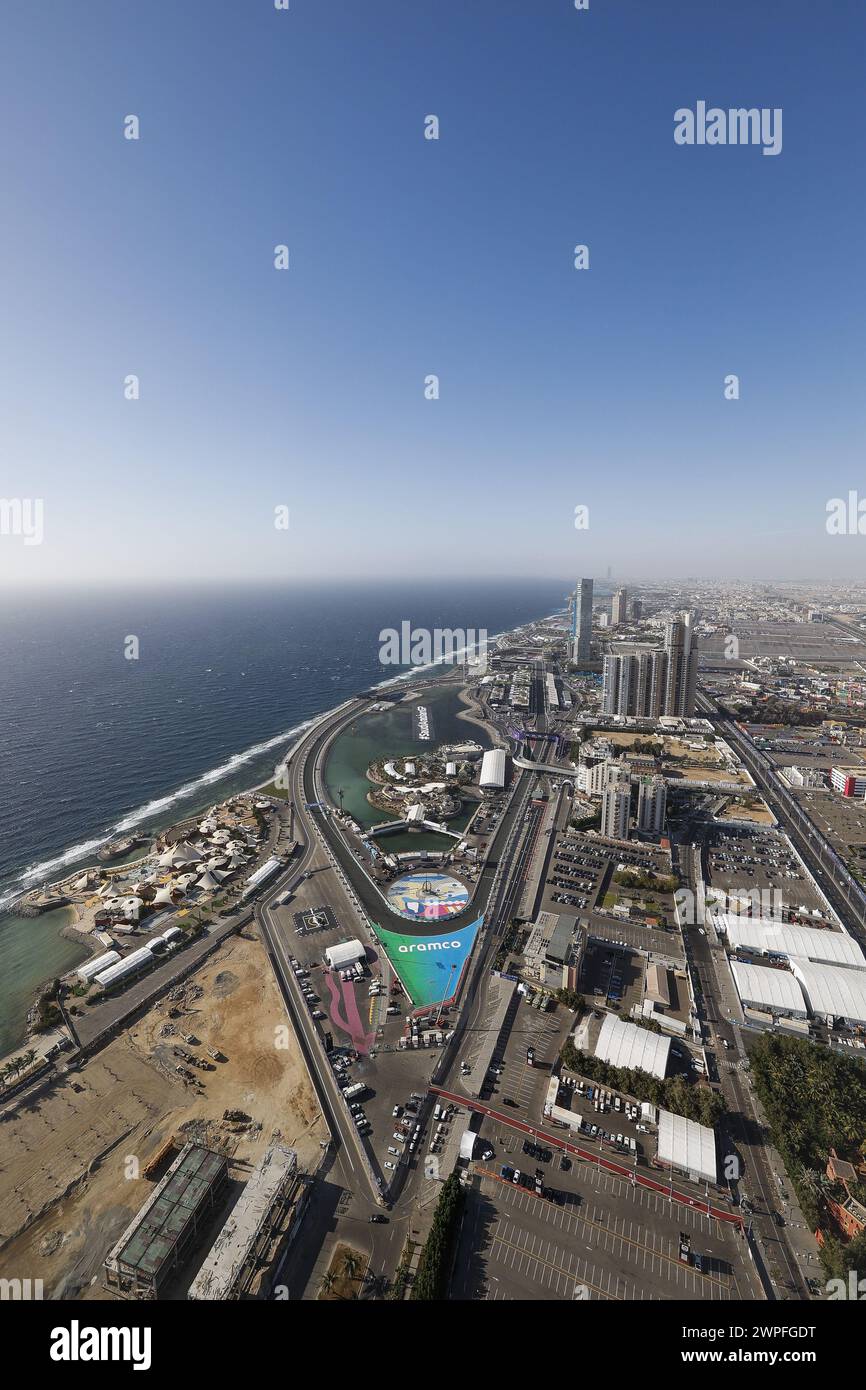 illustration, track, piste, during the Formula 1 STC Saudi Arabian ...
