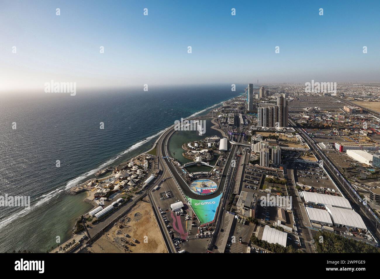 illustration, track, piste, during the Formula 1 STC Saudi Arabian ...