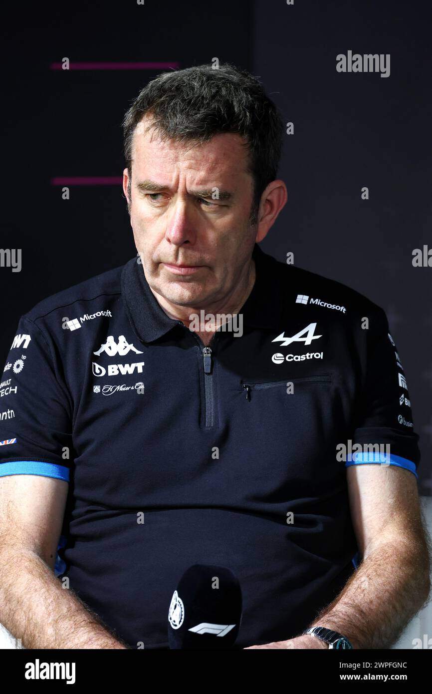 Jeddah, Saudi Arabia. 07th Mar, 2024. Bruno Famin (FRA) Alpine ...