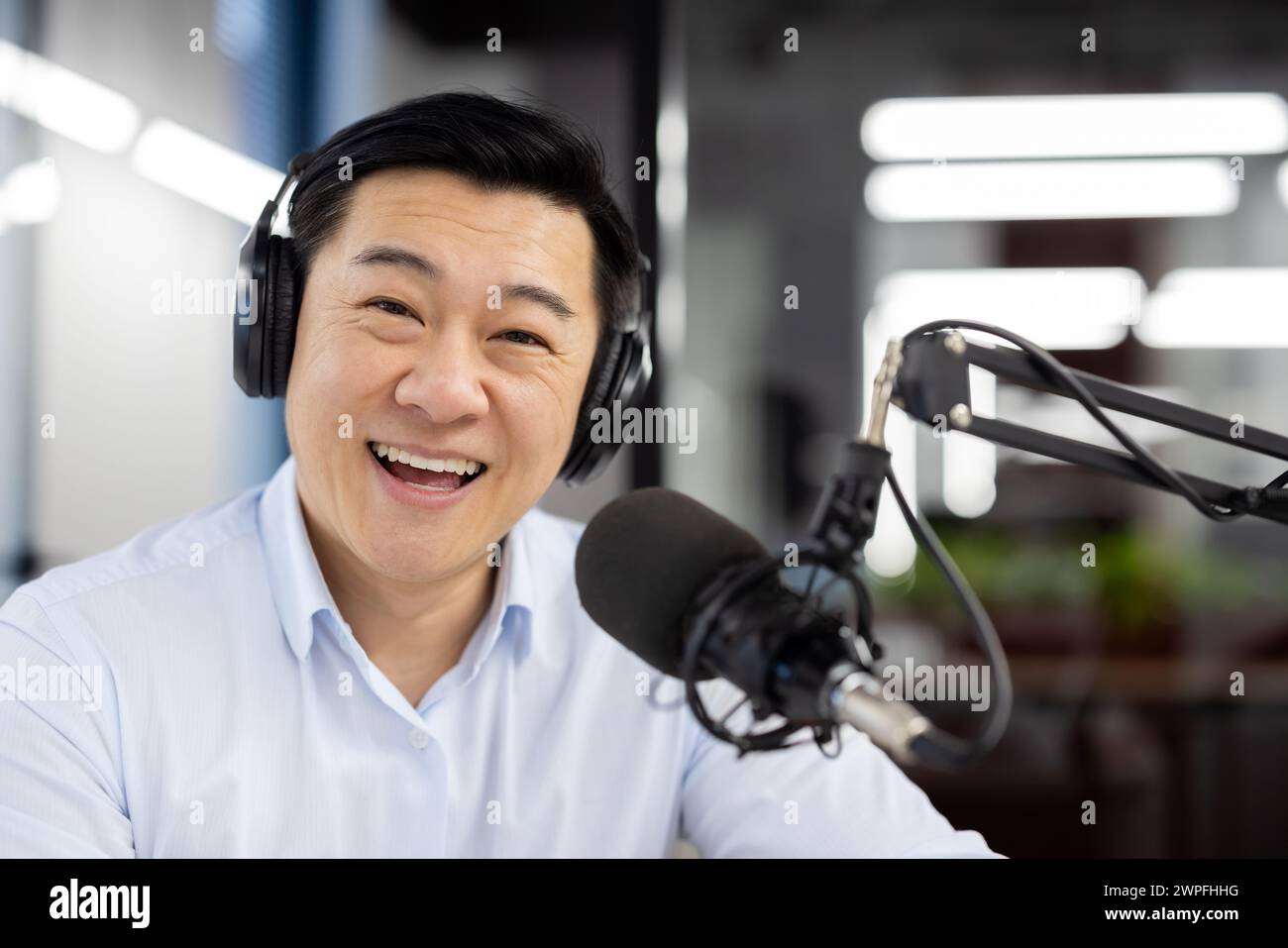 Business interview setup in hi-res stock photography and images - Alamy