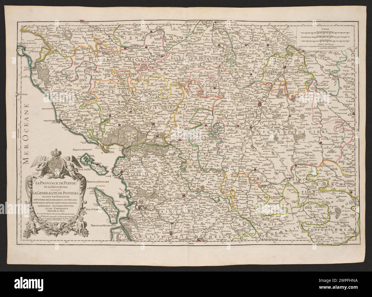 Confolens map hi-res stock photography and images - Alamy