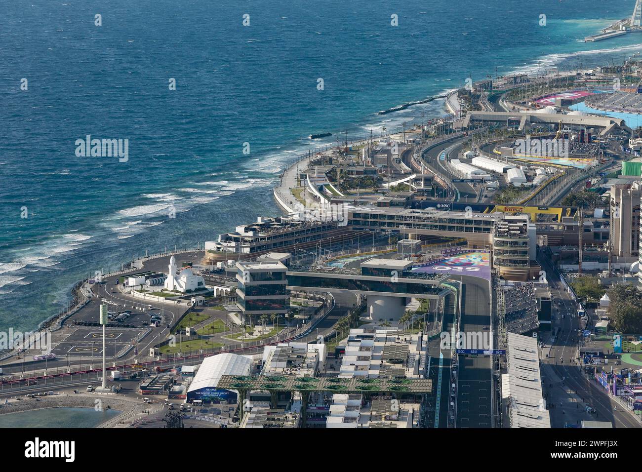 illustration, track, piste, during the Formula 1 STC Saudi Arabian ...