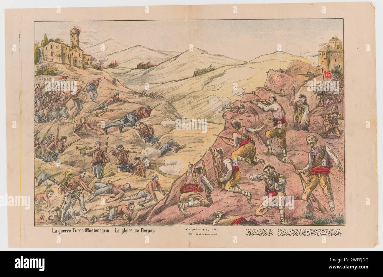 Battle of berane; around 1908 (1903-00-00-1912-00-00);Semerau ...