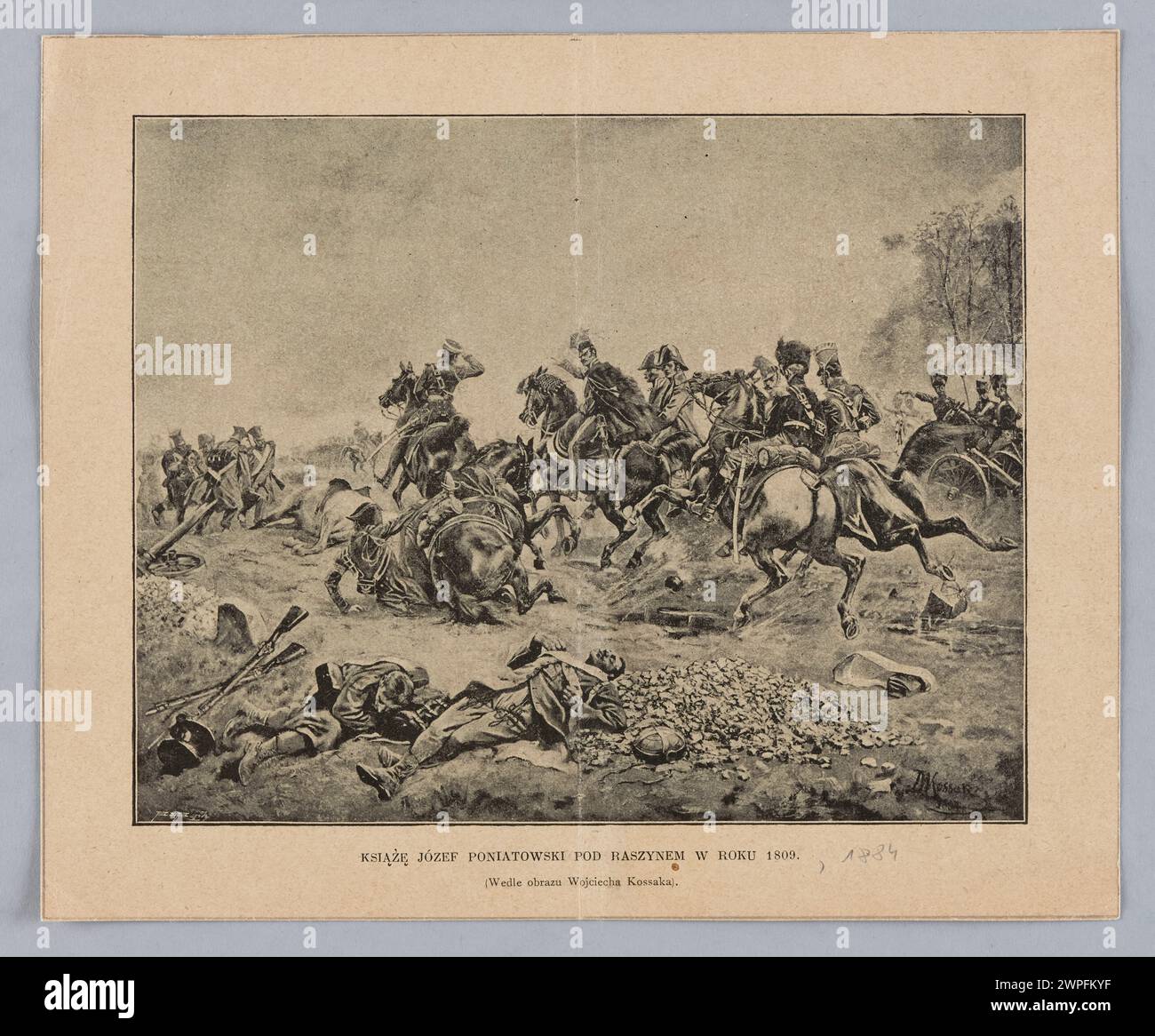 Image reproduction: Wojciech Kossak (1856-1942), Prince Józef ...