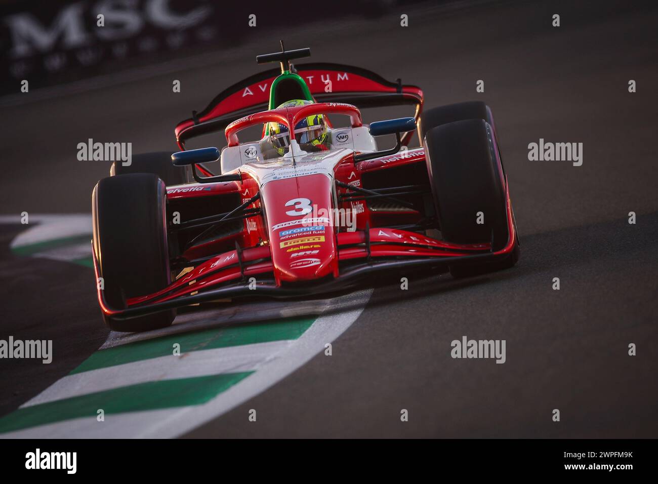 03 BEARMAN Oliver (gbr), Prema Racing, Dallara F2 2024, action during ...