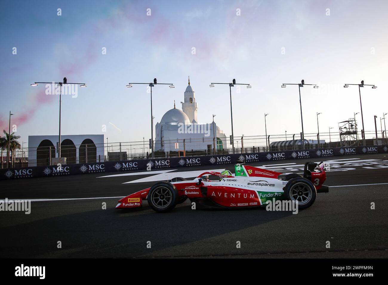 03 BEARMAN Oliver (gbr), Prema Racing, Dallara F2 2024, action during ...