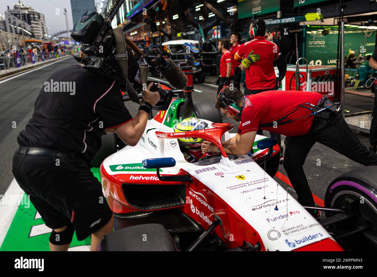 BEARMAN Oliver (gbr), Prema Racing, Dallara F2 2024, portrait during ...