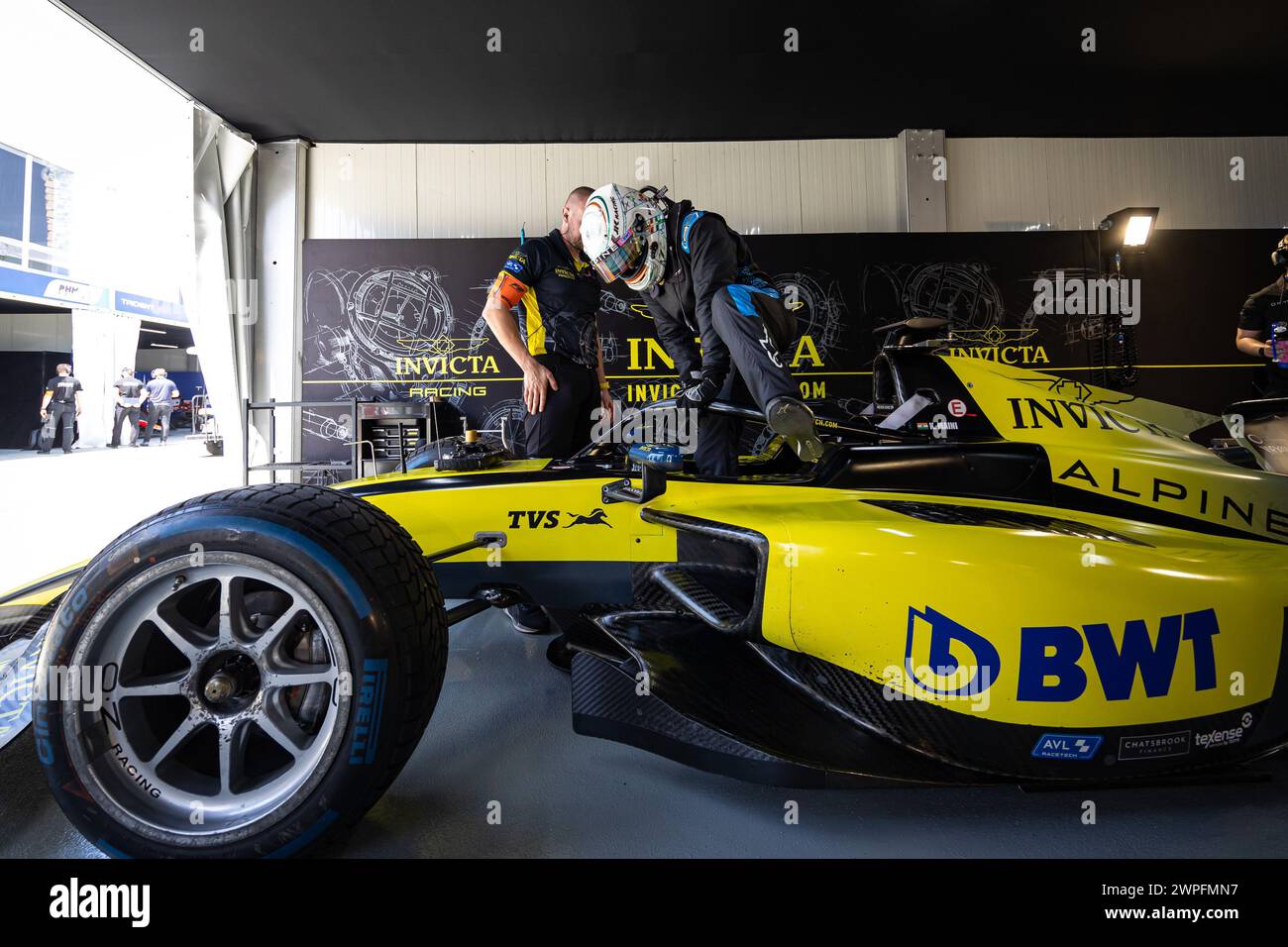 MAINI Kush (ind), Invicta Racing, Dallara F2 2024, portrait during the ...