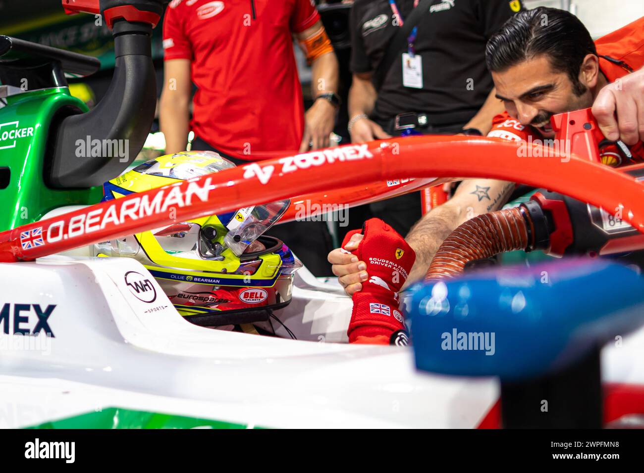 BEARMAN Oliver (gbr), Prema Racing, Dallara F2 2024, portrait during ...