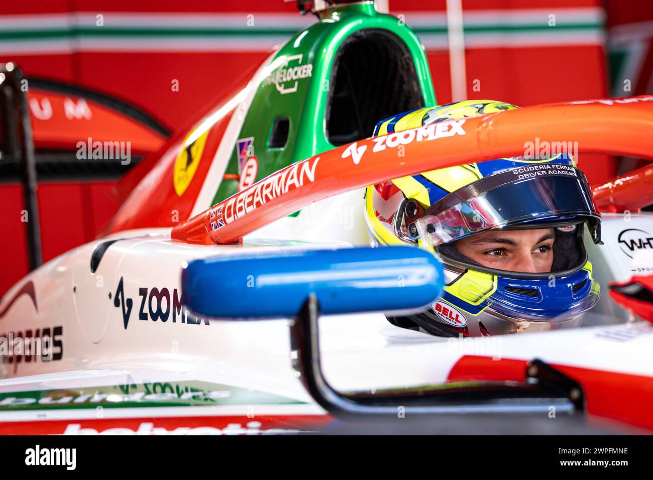BEARMAN Oliver (gbr), Prema Racing, Dallara F2 2024, portrait during ...