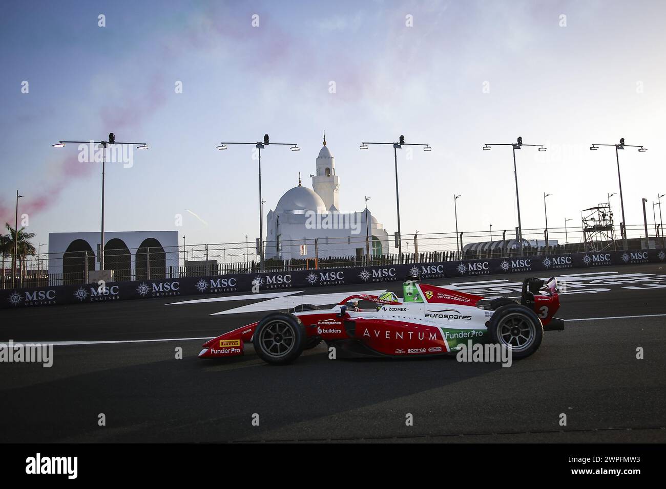 03 BEARMAN Oliver (gbr), Prema Racing, Dallara F2 2024, action during ...
