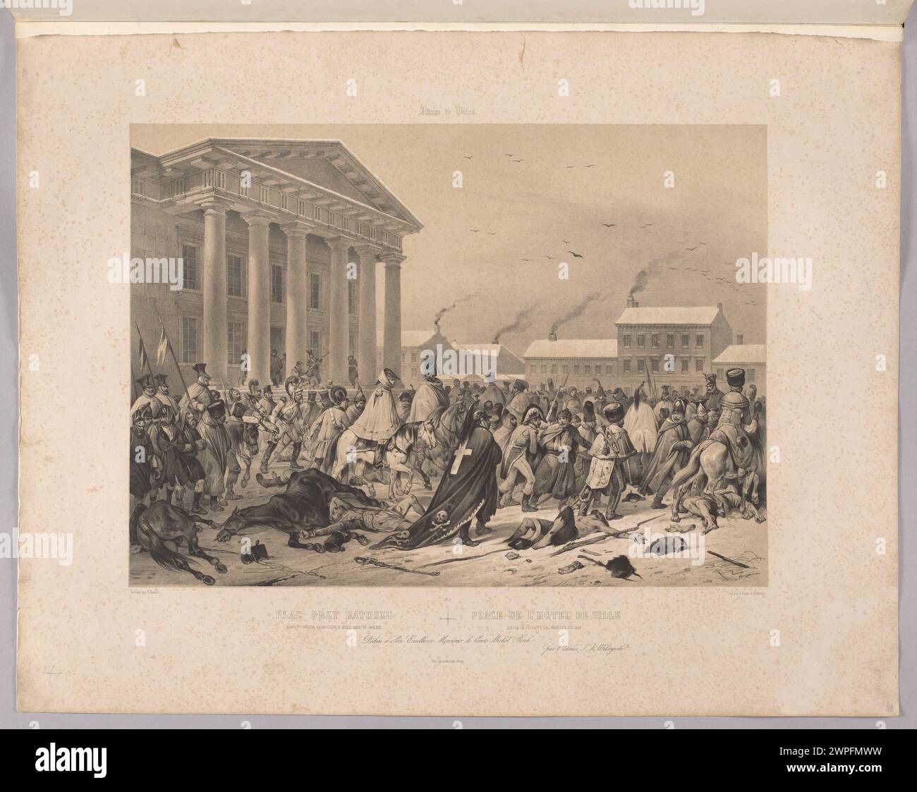 This 1845-1846 painting by Victor Adam, Louis-Pierre-Alphonse Bichebois ...