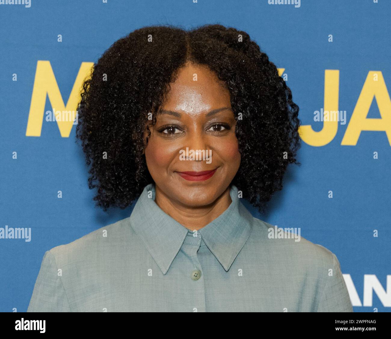 New York, USA. 07th Mar, 2024. "Mary Jane" cast member April Matthis ...