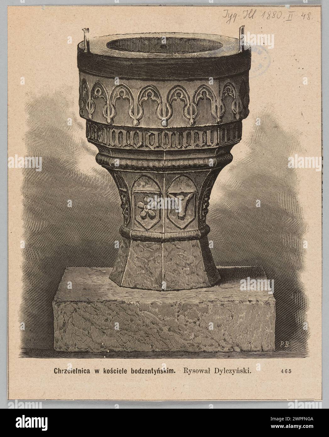 Baptismal font in christian hi-res stock photography and images - Alamy