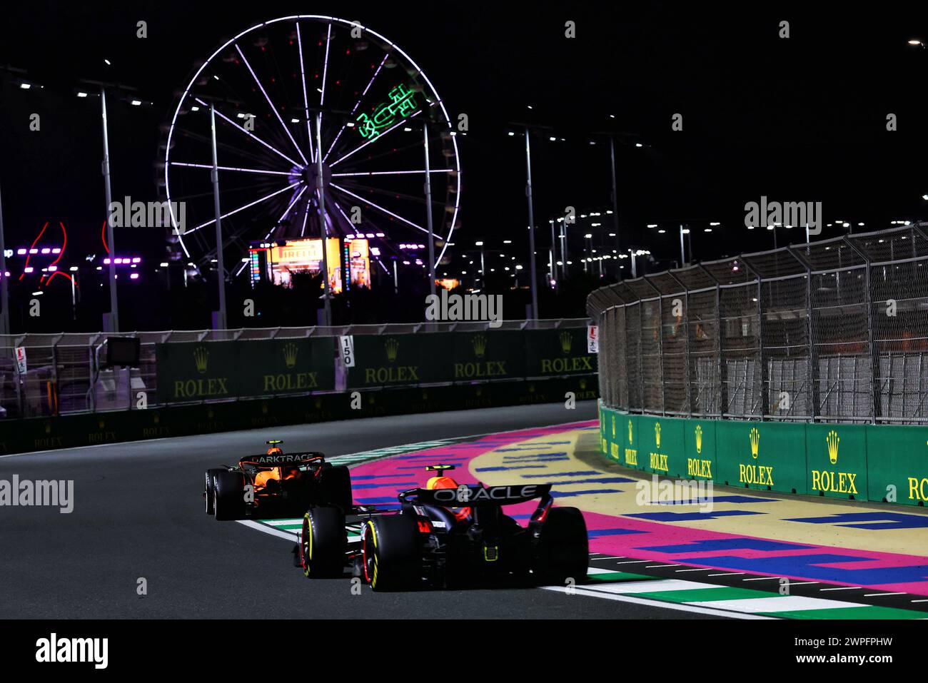 Jeddah, Saudi Arabia. 07th Mar, 2024. Sergio Perez (MEX) Red Bull ...