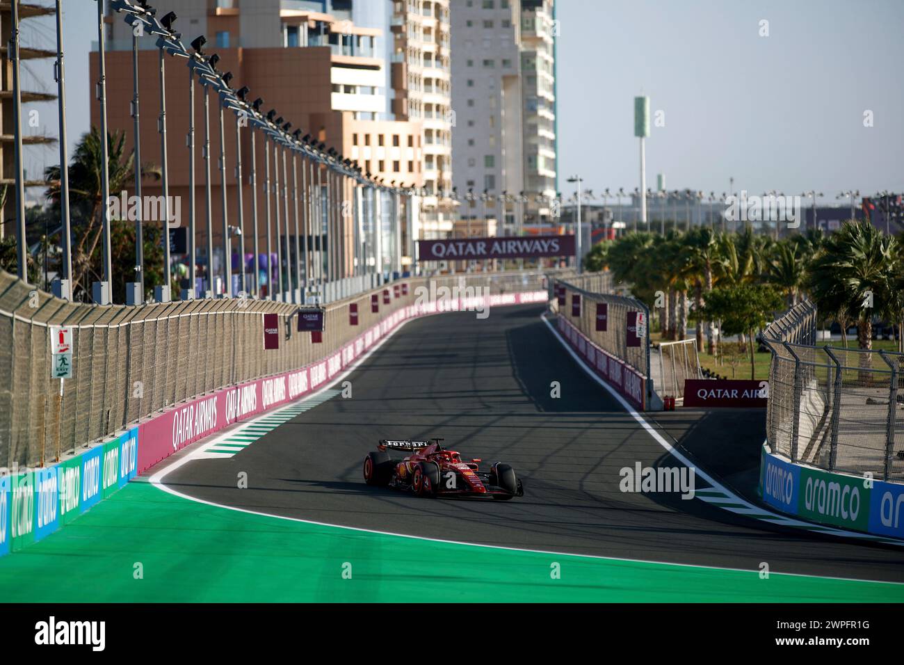 Jeddah, Saudi Arabia. 7th Mar, 2024. #16 Charles Leclerc (MCO, Scuderia Ferrari), F1 Grand Prix ...