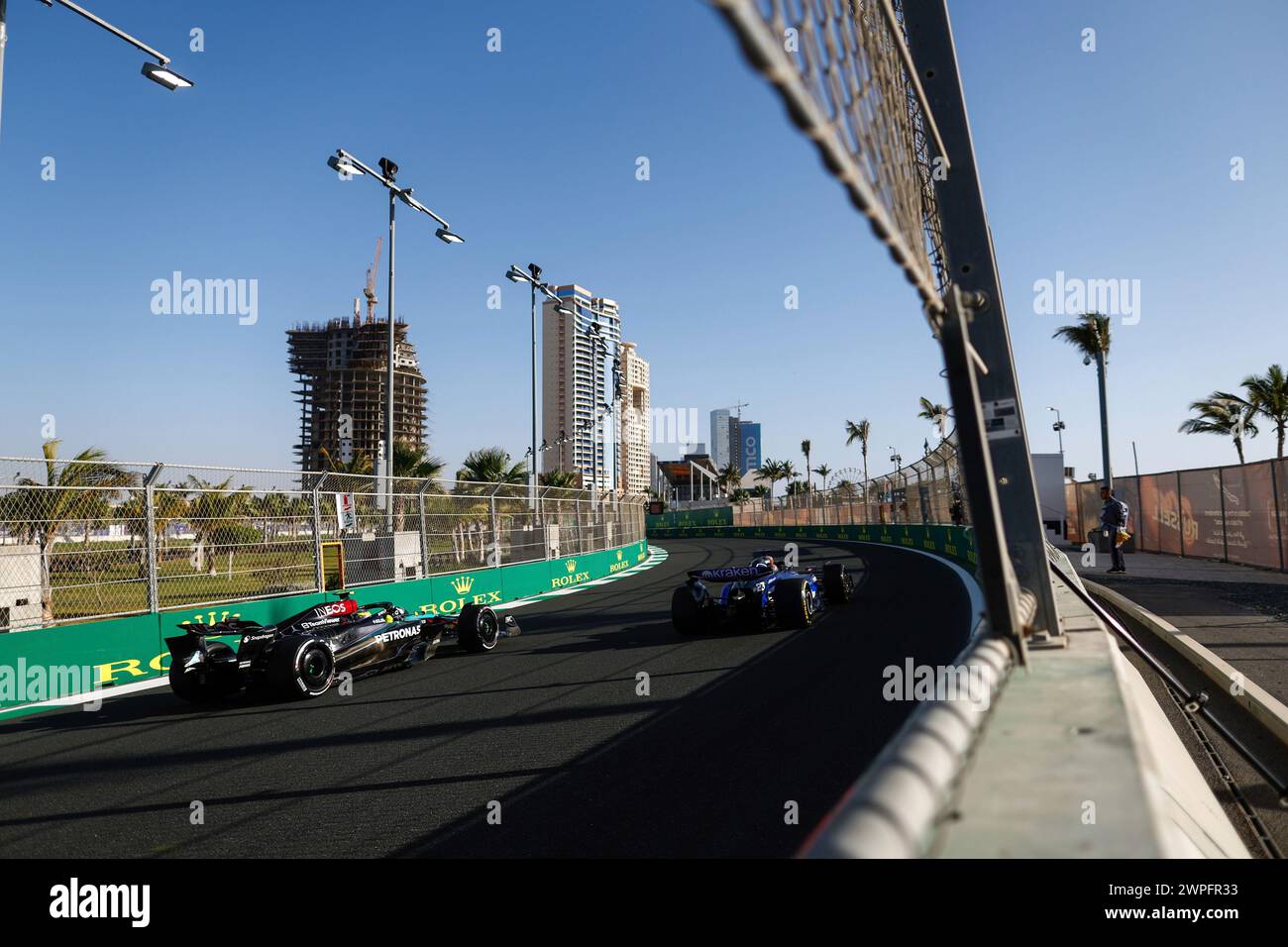 Jeddah, Saudi Arabia. 7th Mar, 2024. #44 Lewis Hamilton (GBR, Mercedes ...